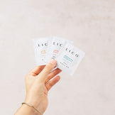 Envío de Muestras REEMBOLSABLE – LICO Cosmetics